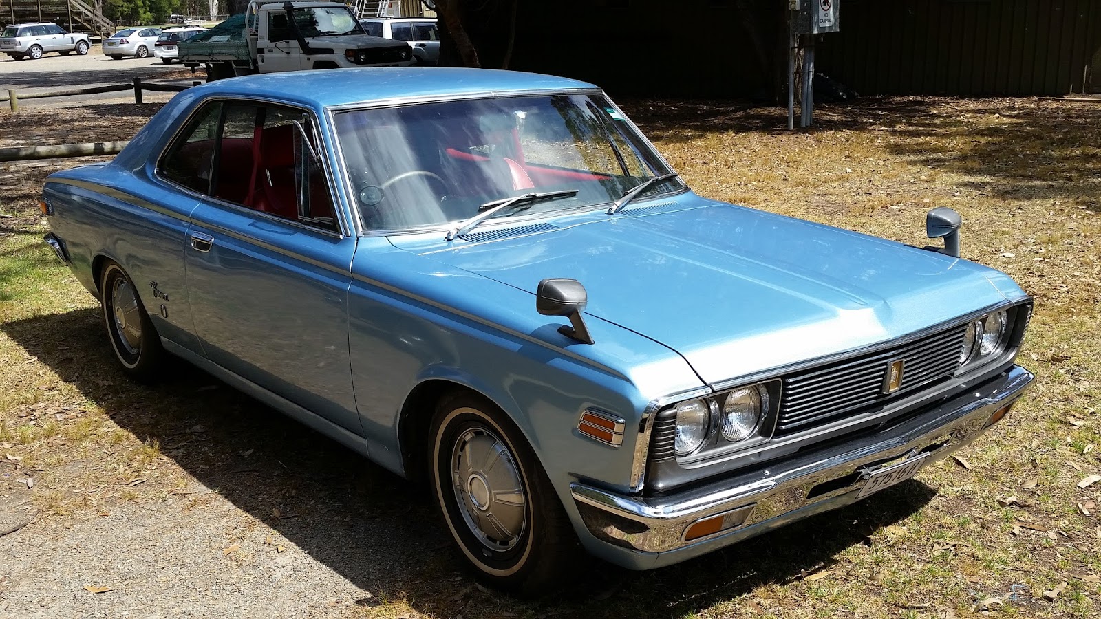 Aussie Old Parked Cars: 1970 Toyota Crown S50 Hardtop