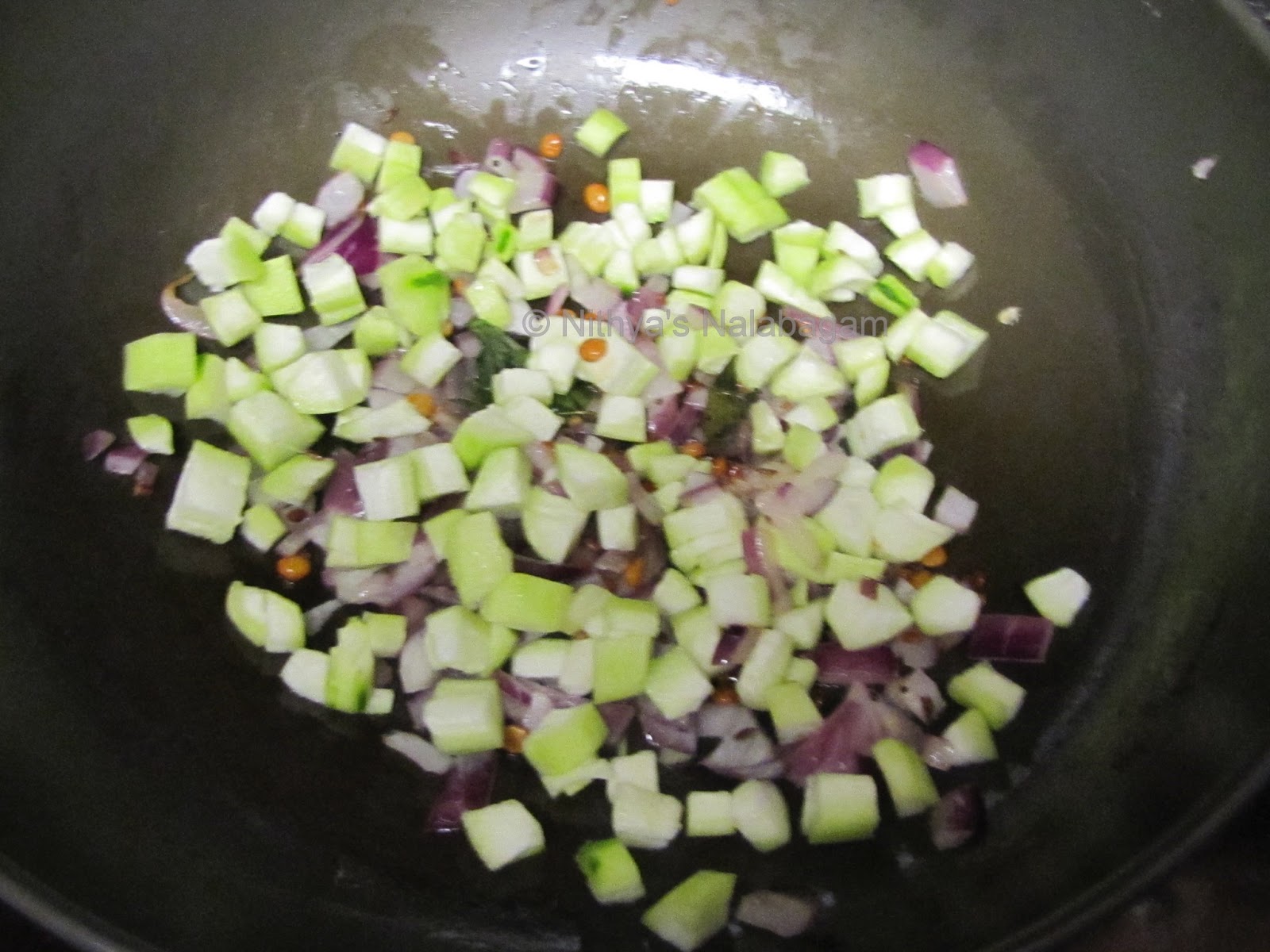 Peerkangai Kootu - Ridge gourd Kootu |Nithya's Nalabagam