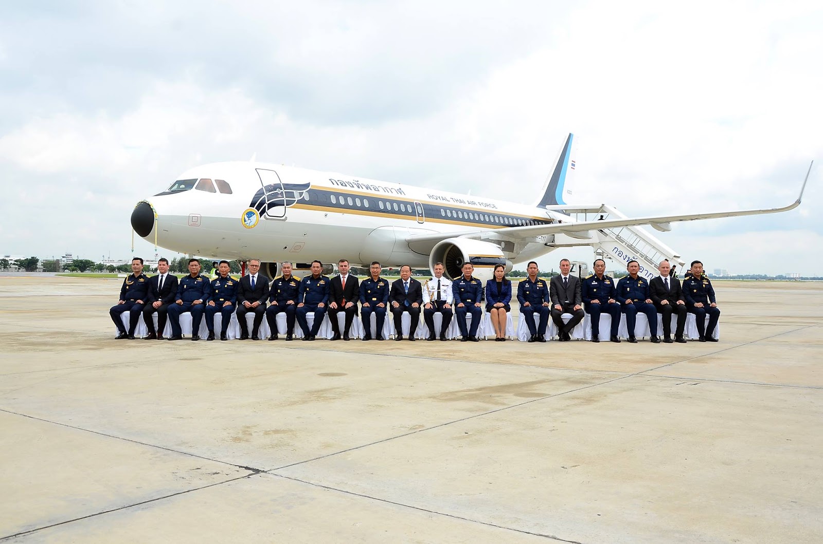DEFENSE STUDIES: New Airbus ACJ 320 in Commission at Royal Thai Air Force