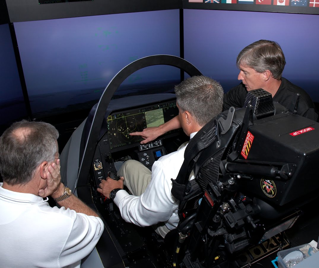 Naval Open Source INTelligence: Lockheed Martin Brings F-35 Cockpit ...