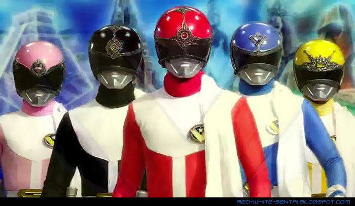 Red and White Sentai: Gobuster vs Gokaiger - Photos