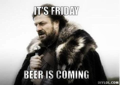 Musings Over a Barrel: Five O'Clock Friday: Beer Time