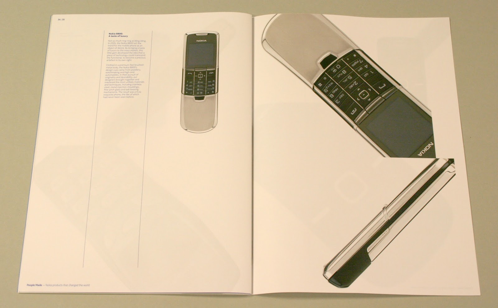 Justin's Amazing World At Fenner Paper: Nokia - People Made