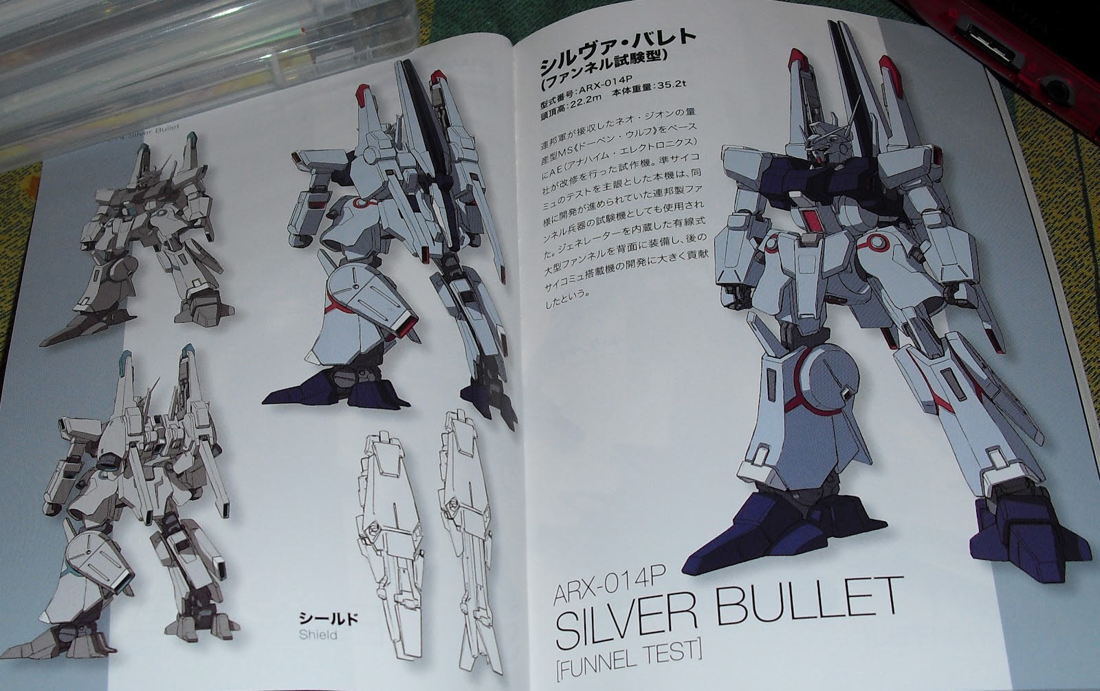 GUNDAM GUY: Gundam UC MSV - Sinanju Stein, Silver Bullet, Delta Gundam ...