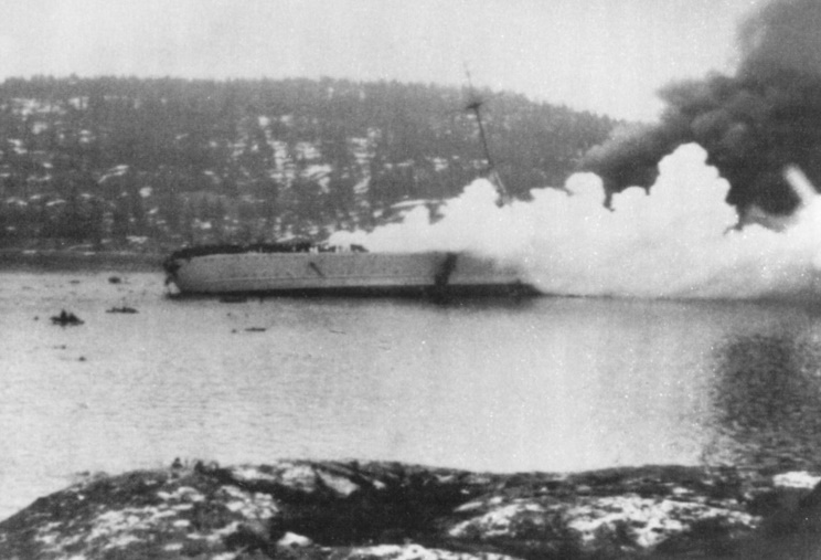 La Kriegsmarine: El desafortunado Blucher