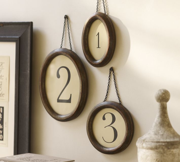 Pottery Barn Knock-Off: Numbered Canvas Frames - Okio B Designs