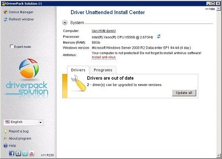 Download : DriverPack Solution 11