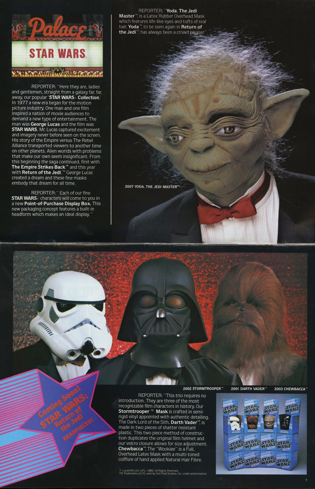 1983 Don Post Catalog - Part 1 | Blood Curdling Blog of Monster Masks