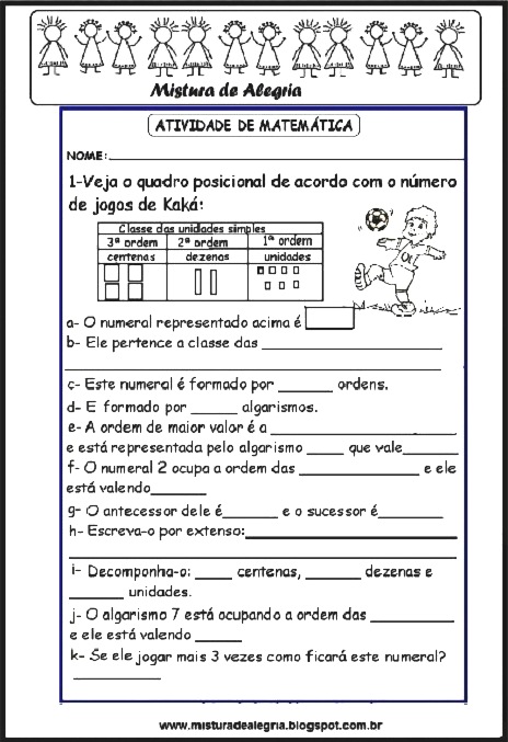 PROJETO COPA DO MUNDO, A MATEMÁTICA E A COPA, IMPRIMIR - Mistura de Alegria
