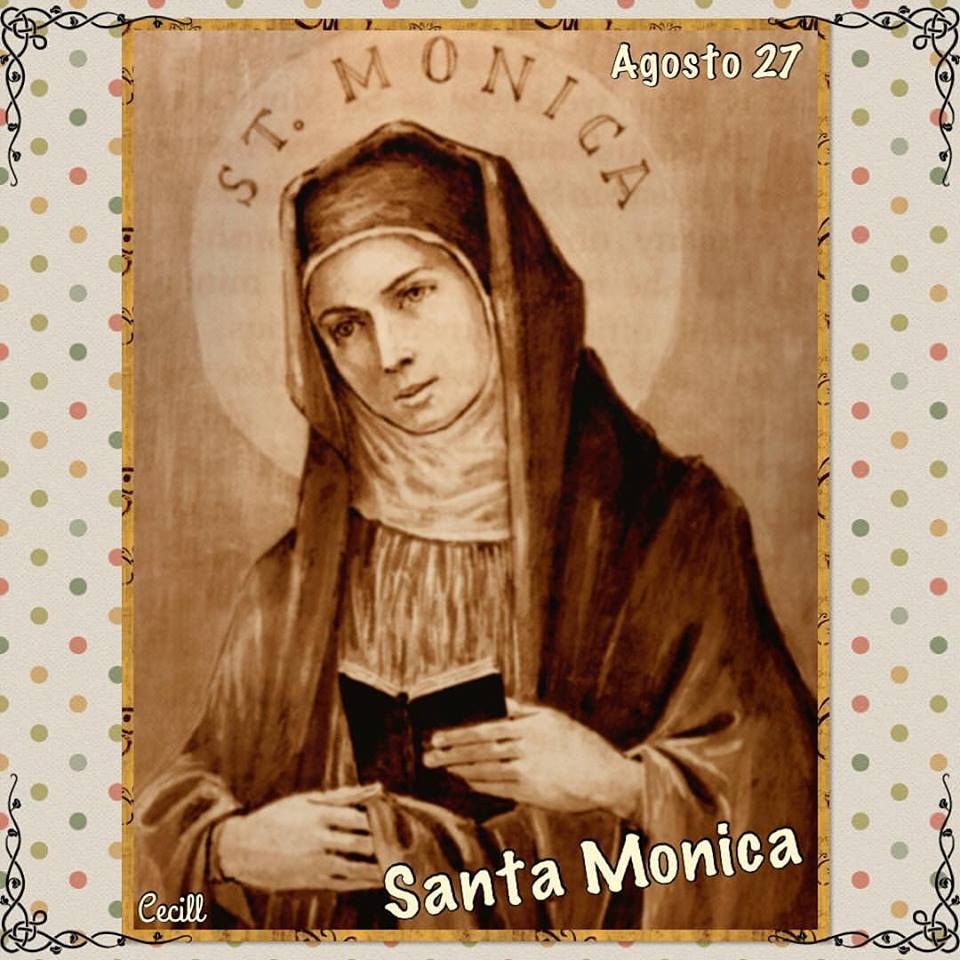 ® Santoral Católico ®: Santa Mónica