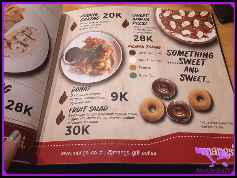 NatInBali: Mangsi ~ Grill & Coffee