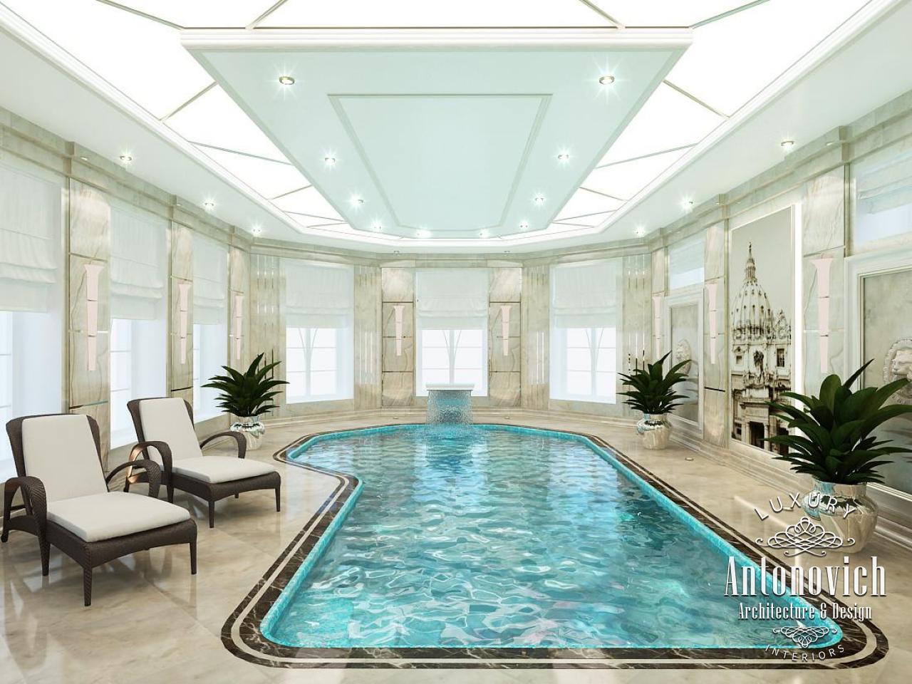 LUXURY ANTONOVICH DESIGN UAE: Swimming pools design from Katrina Antonovich