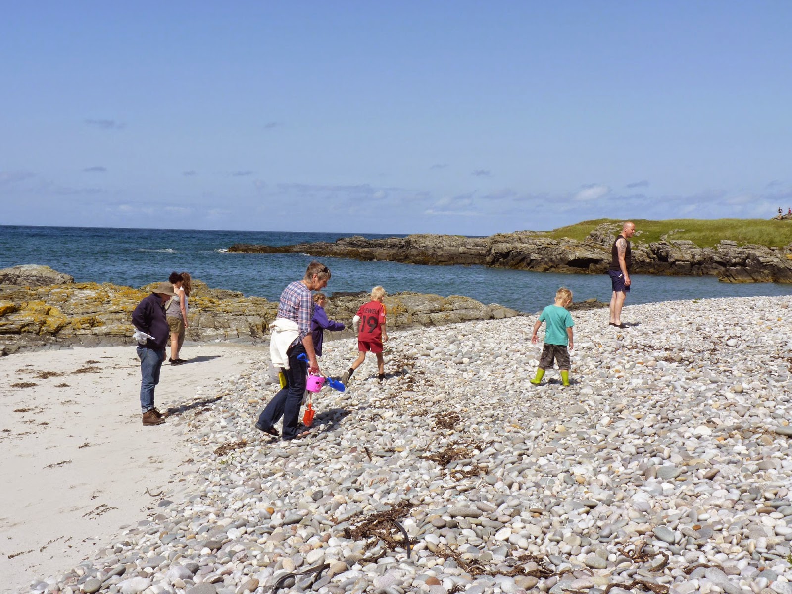 Islay Welly Walks: Beachcombing at Sanaigmore