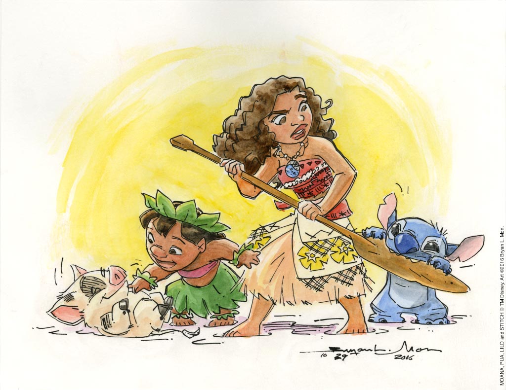 Monotonae Lilo And Moana