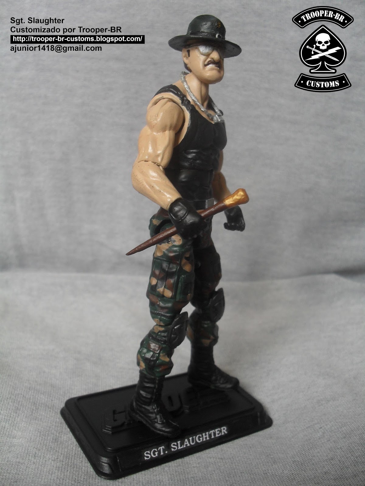 Gi joe Custom Action Figures: GI JOE SGT. SLAUGHTER