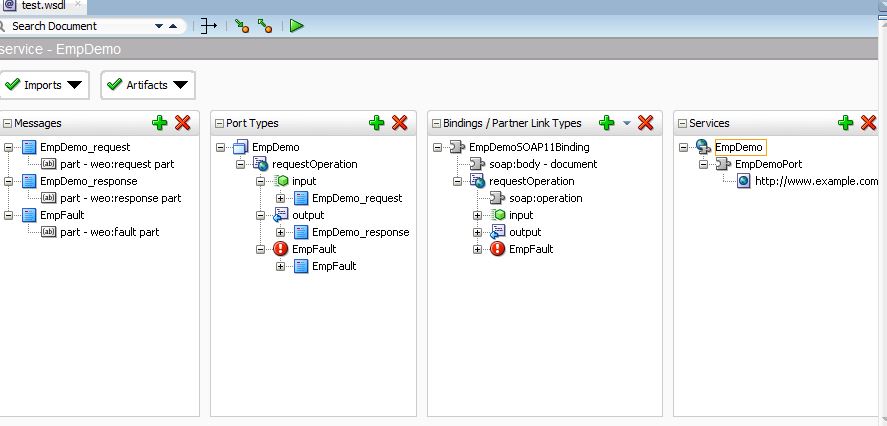 How to create a custom WSDL using XSD - TechSupper
