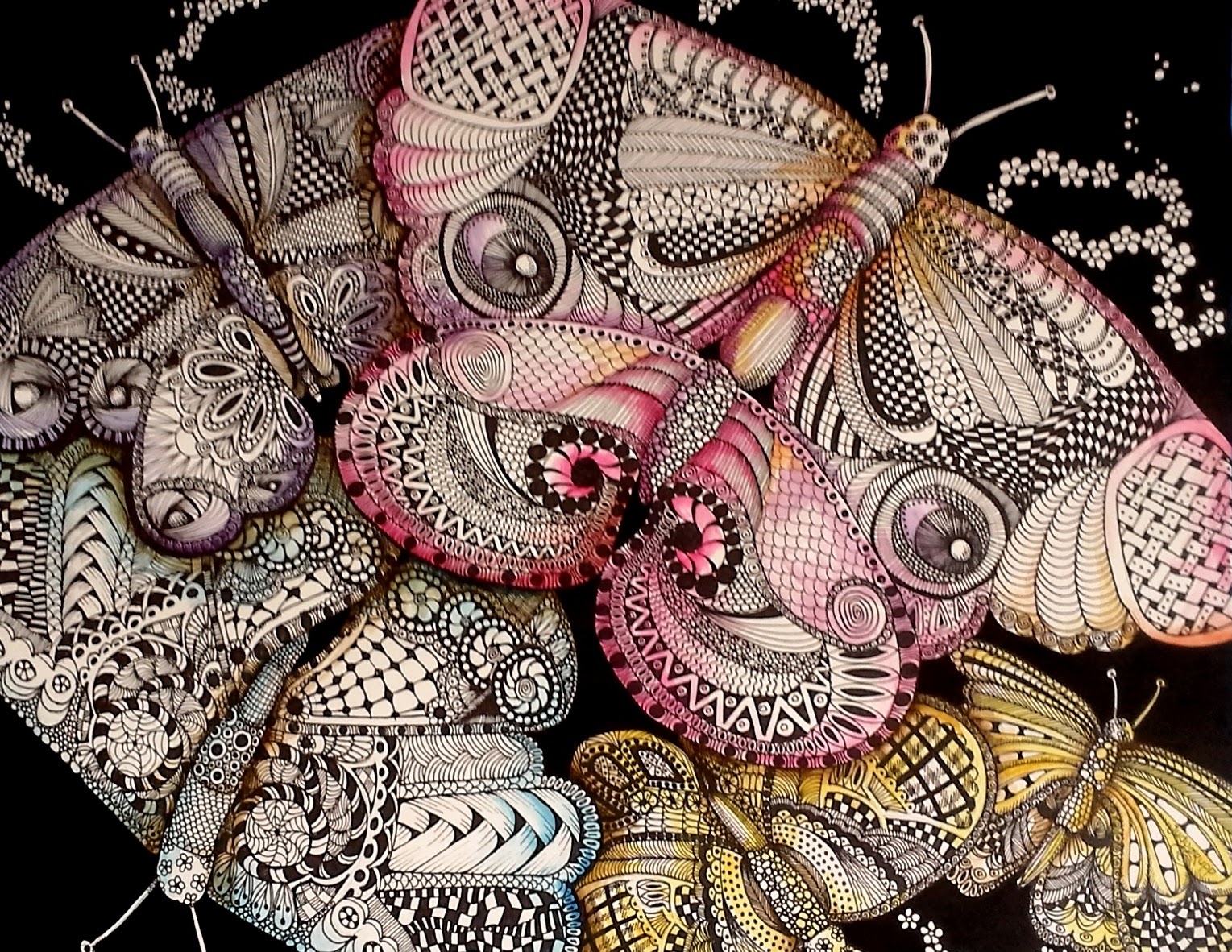 Zentangles Butterfly