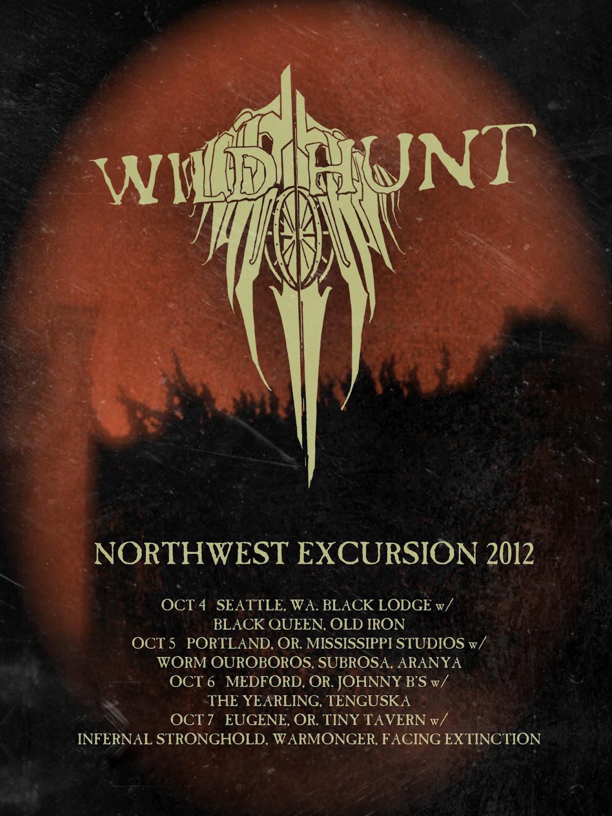 WILD HUNT: WILD HUNT NW APPEARANCES