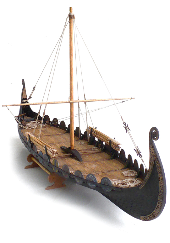 The Great Canadian Model Builders Web Page!: Oseberg Ship