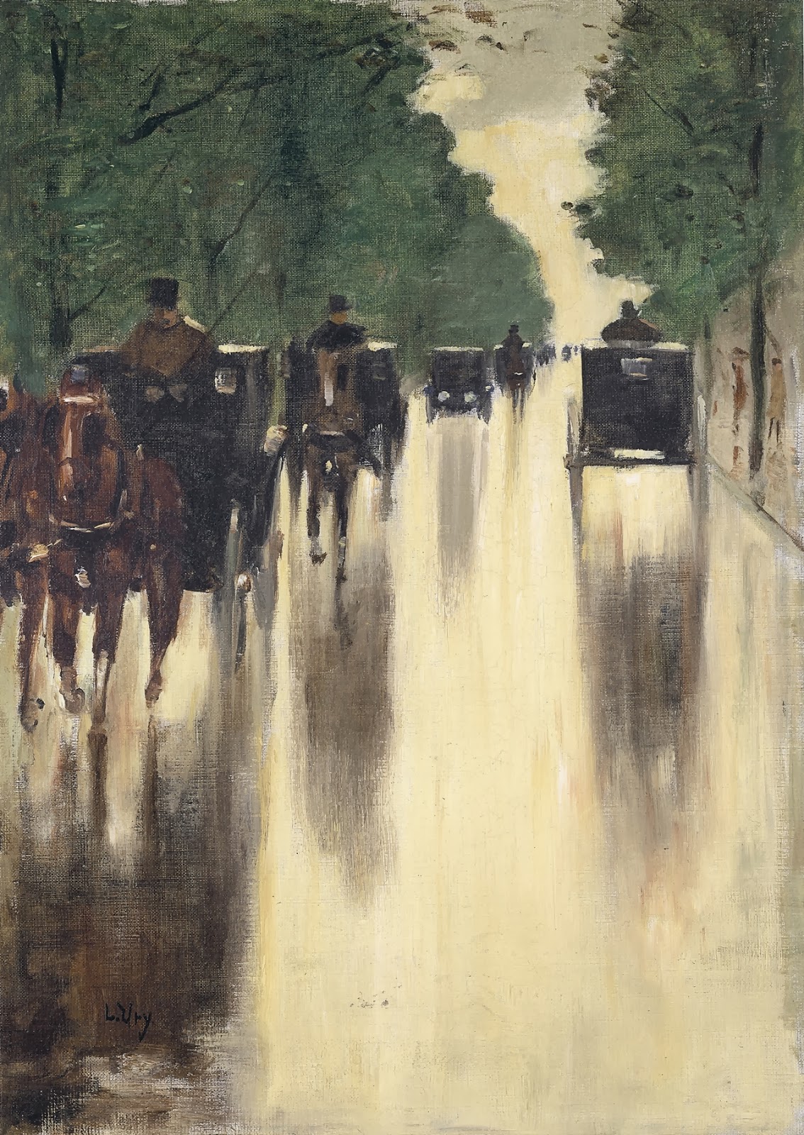 Lesser Ury (1861-1931) | Impressionist painter | Tutt'Art@ | Pittura ...