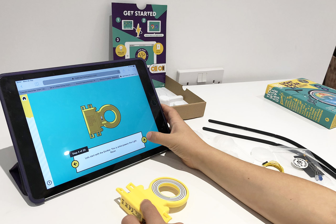 Light Up Your Bike with the Light Racer Kit from Tech Will Save Us ...