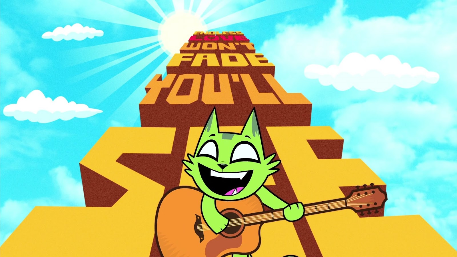 Teen Titans Go Beast Boy Cat