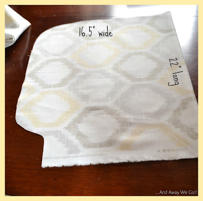 and away we go!: Car Seat Cover Tutorial