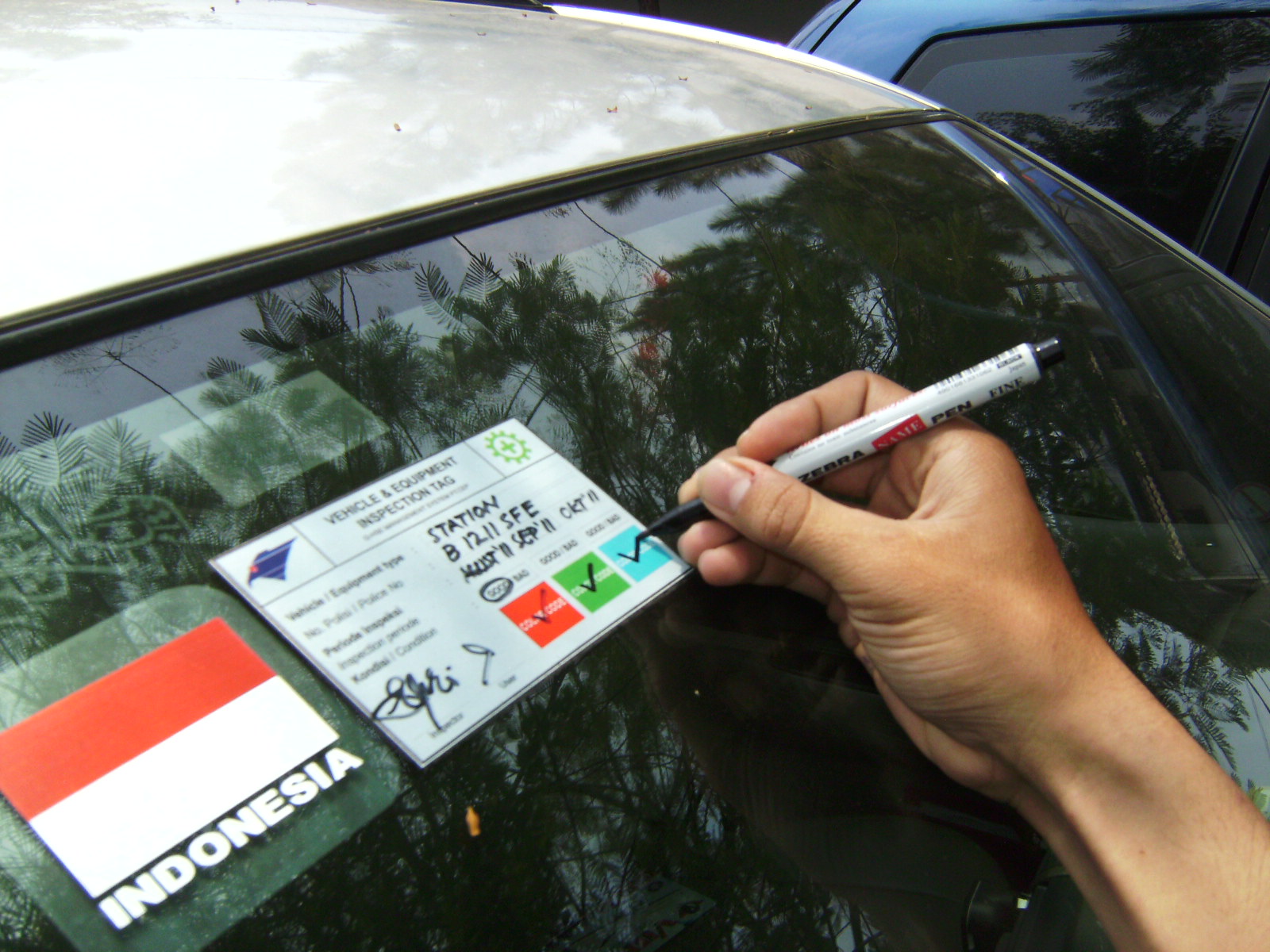 Vehicle Inspection/Pemeriksaan Kendaraan Bermotor