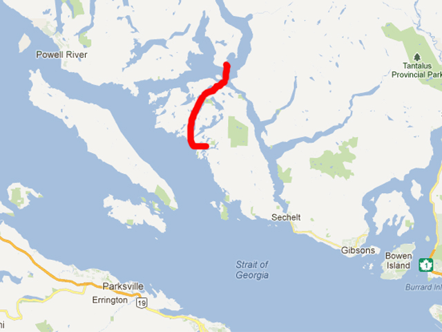 THUNDER BLOG: Day 5 & 6 - Pender Harbour to Malibu Rapids