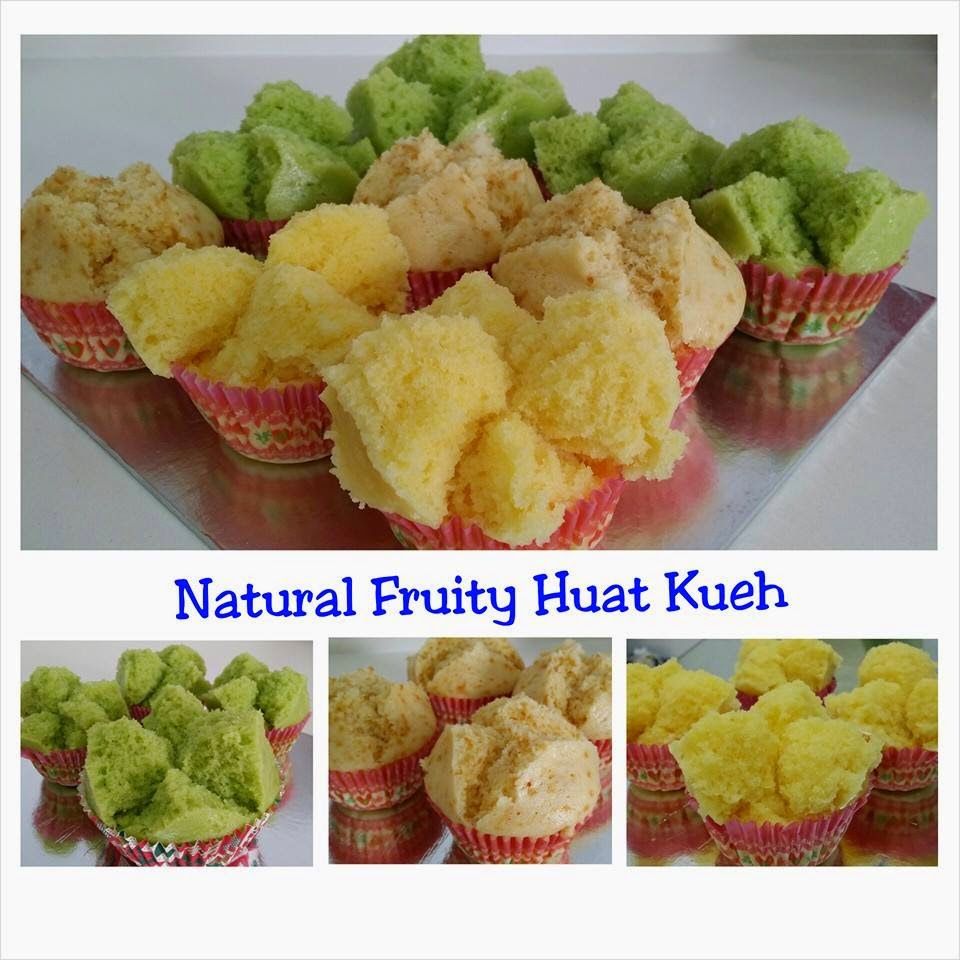 Huat Kueh with Natural Fruity Flavours by Sheryl Lim