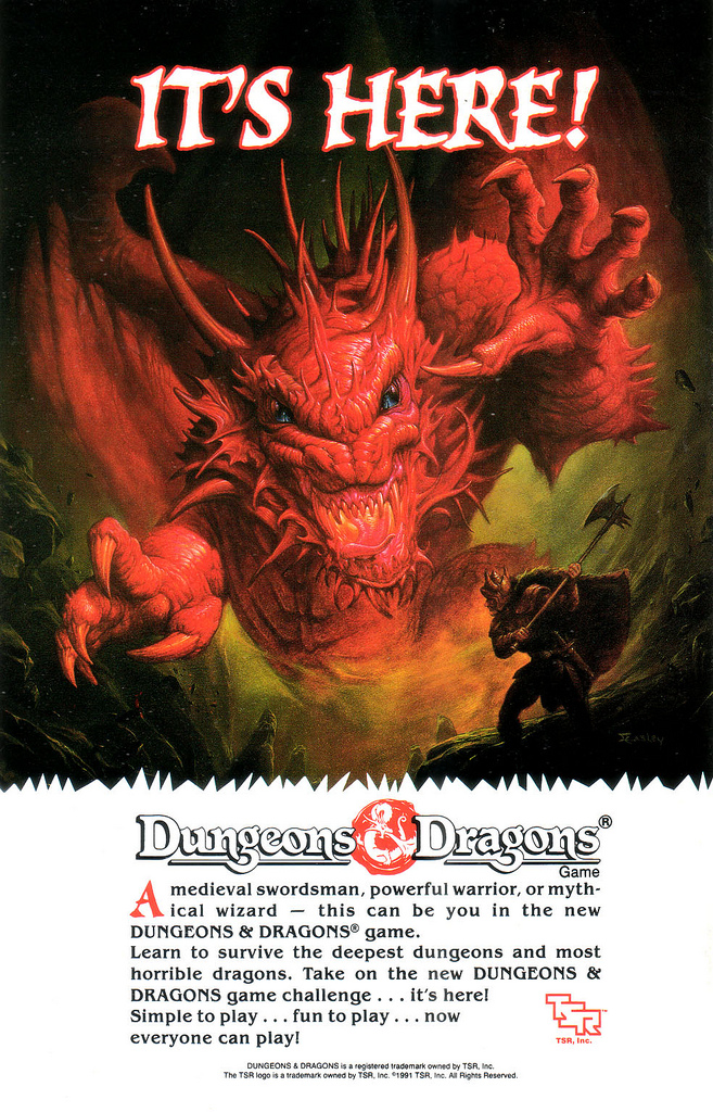 Appendix N Entertainment: Another Treasure Horde of Old D&D Ads