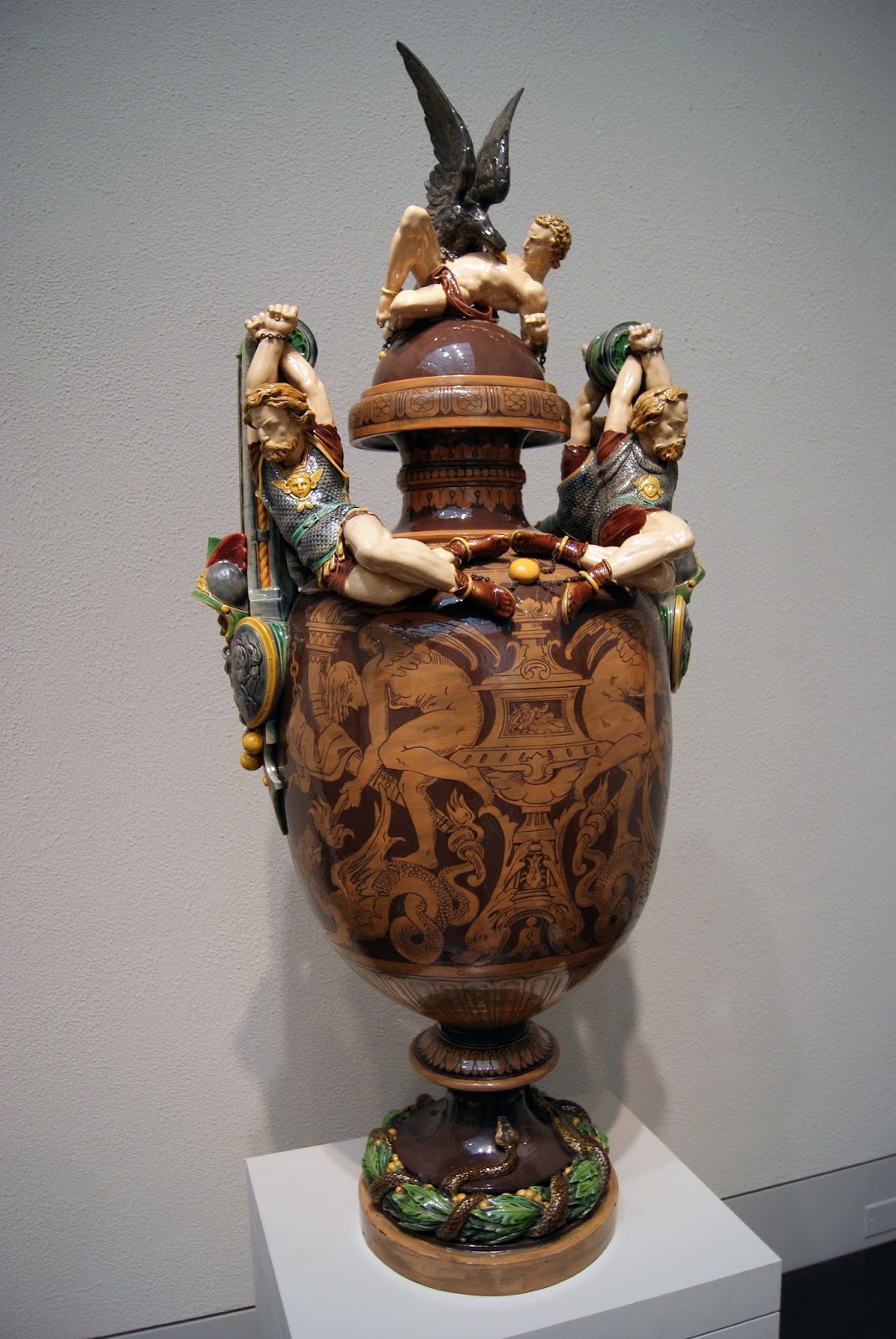 Glazed and Confused: Minton's Majolica Prometheus Vase