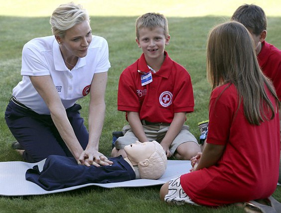 Royal Family Around the World: Princess Charlene of Monaco shows ...