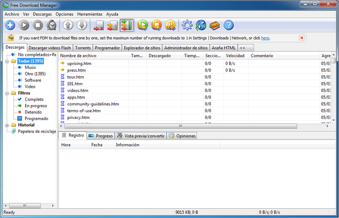 Yo amo la informática: Gestores de descargas para windows