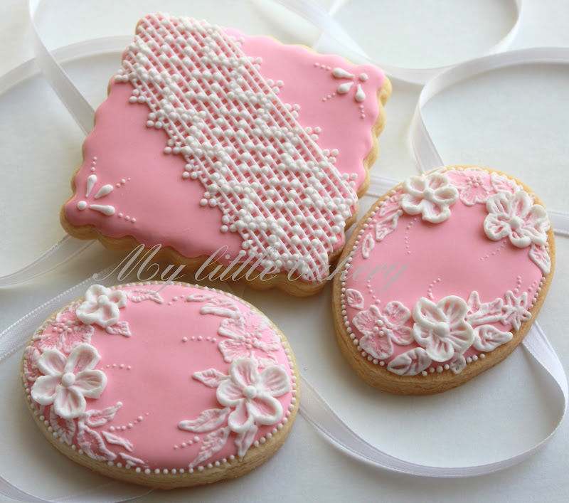 My little bakery 🌹: Pink cookies