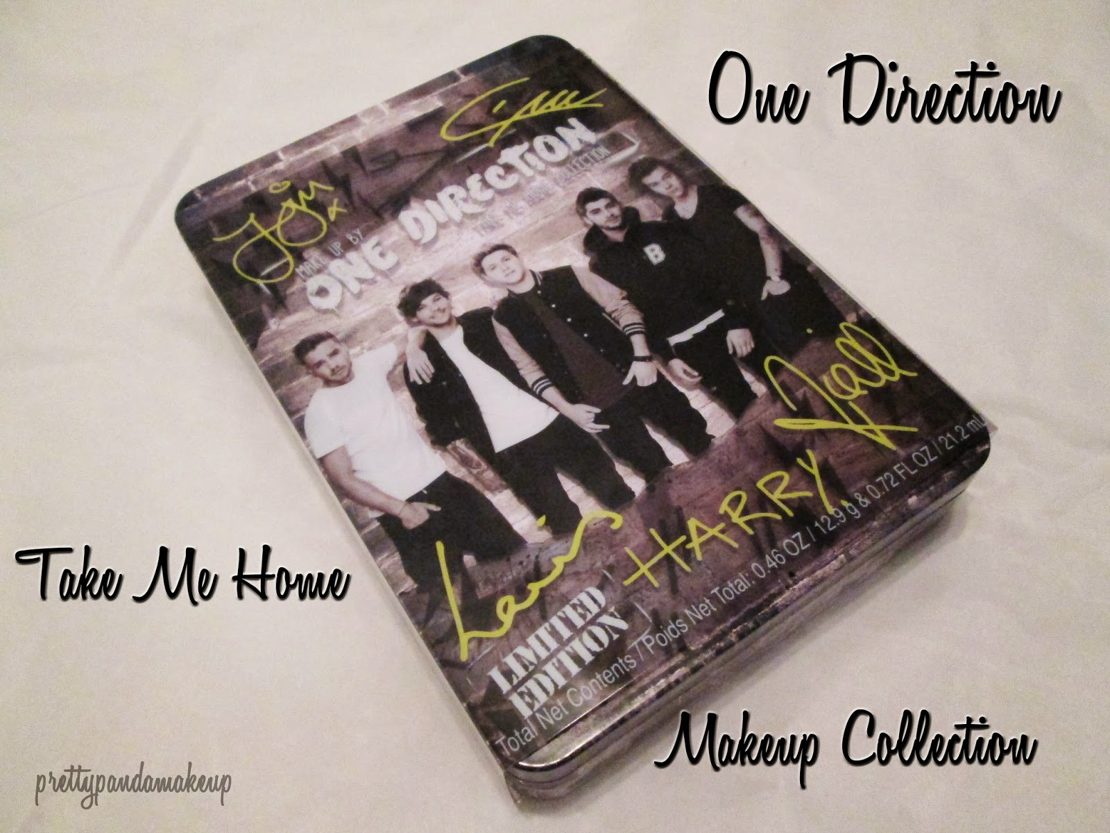 PrettyPanda: One Direction Makeup: Take Me Home Collection