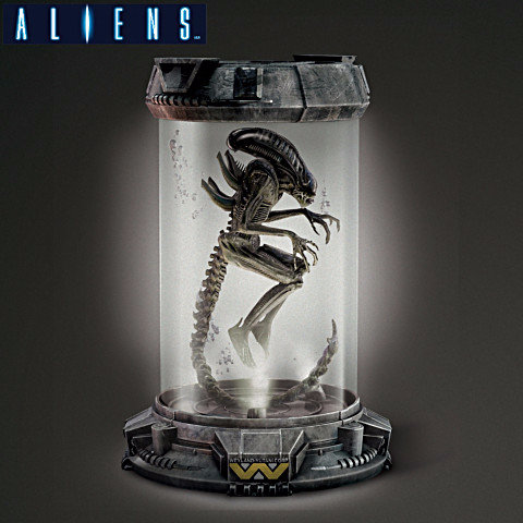 JIMSMASH ! ! !: ILLUMINATED ALIENS WARRIOR IN STASIS TUBE