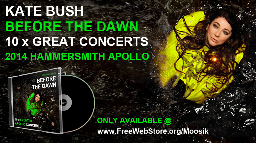 Kate Bush Live 2014 - Hammersmith Apollo - Before The Dawn: KATE BUSH ...