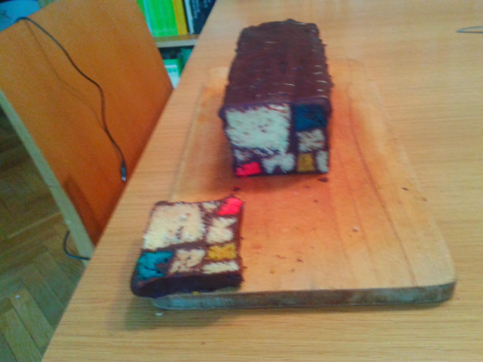 Marramiau recetas: Mondrian Cake - Modern Arts Desserts