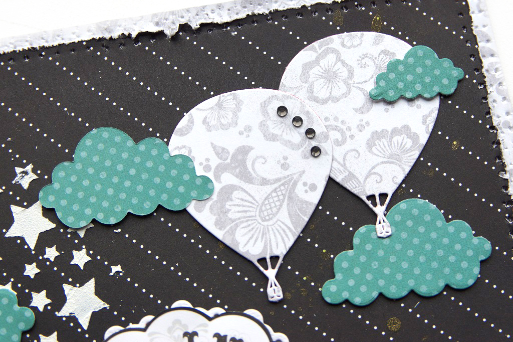 The BoBunny Blog: Black Tie Affair - 12 x 12 Layout with Mixed Media ...