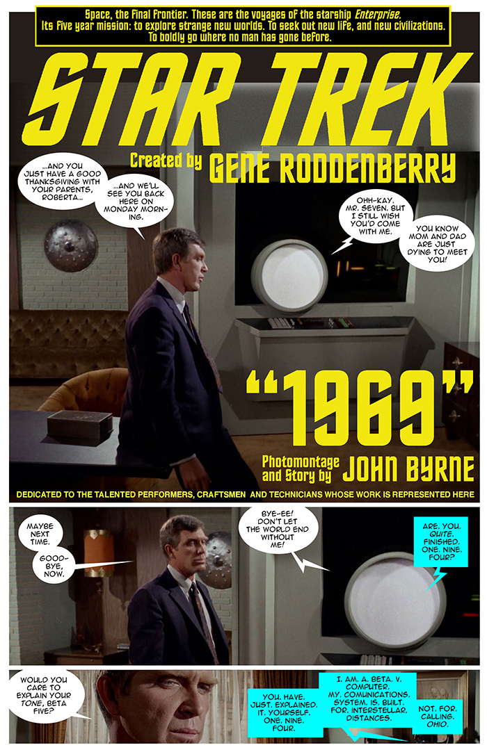 The Trek Collective: Comic panels: Gold Key, Gary Seven, and more