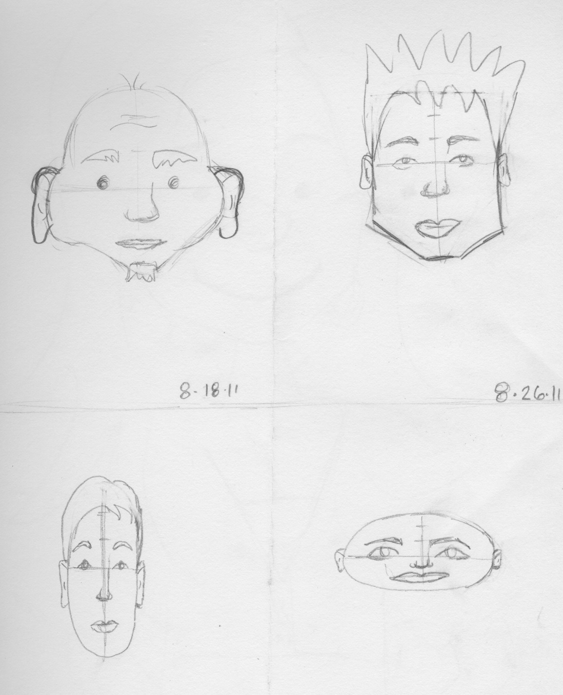 Bloggin' from the Noggin': How to Draw a Cartoon Head