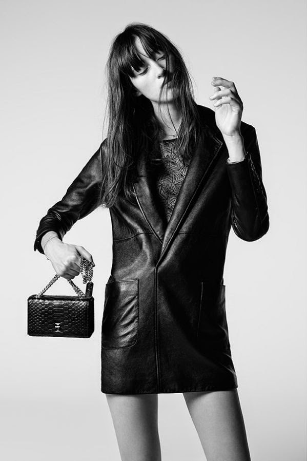 Saint Laurent Paris Pre-Fall 2015 Campaign featuring Helena Severin