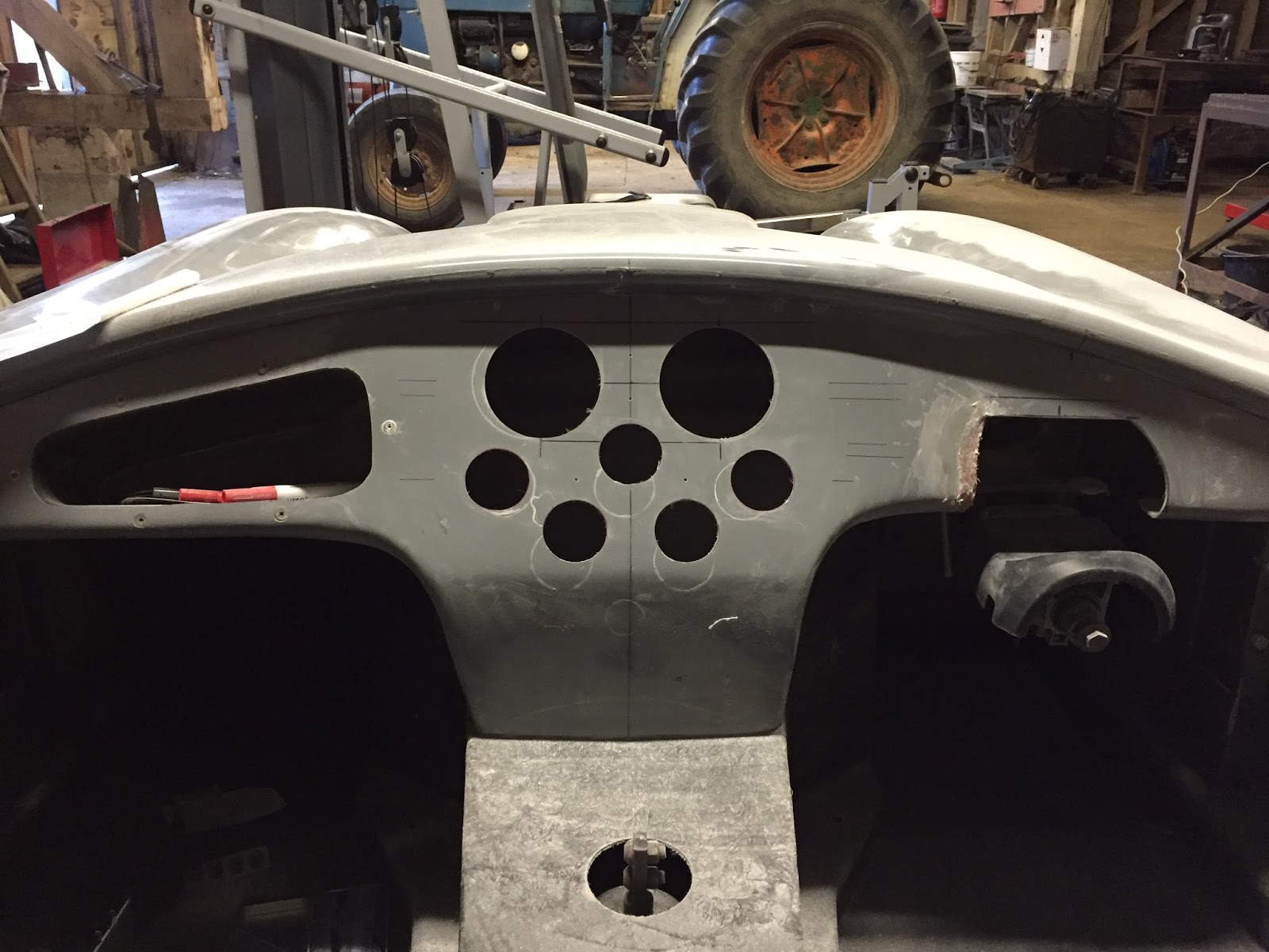 Mark's AK 427 Cobra Blog: Dashboard layout