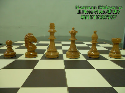 BUAH CATUR KAYU TIPE GRECO ~ GROSIR CATUR