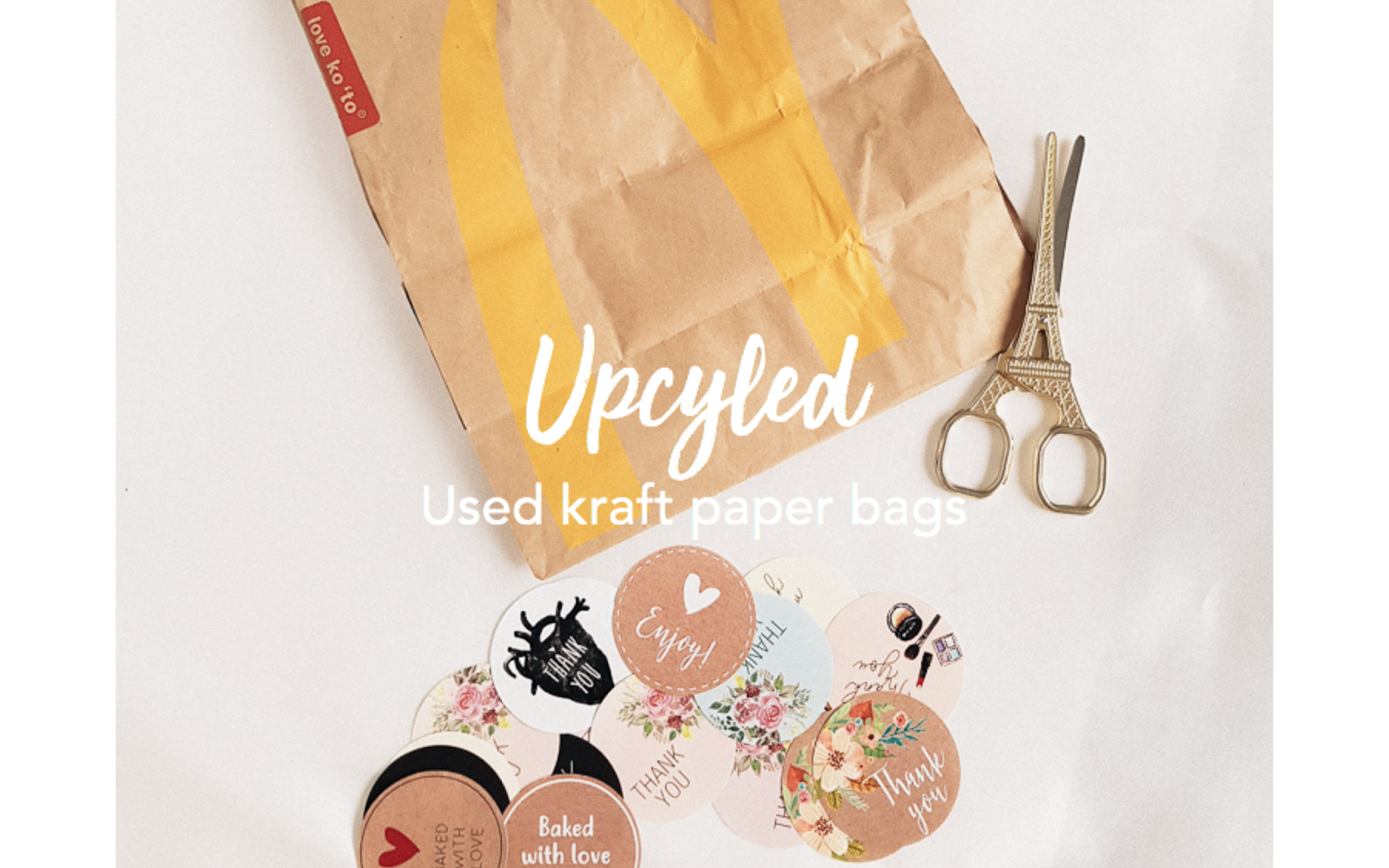 Upcycle Idea - Used Paper Bags