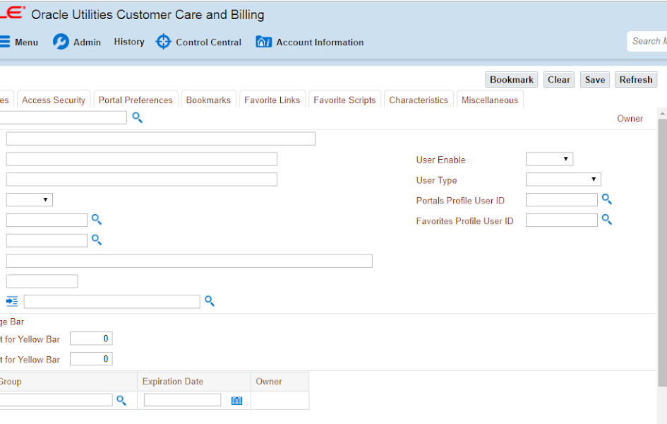 Oracle Customer care and billing(CC&B)
