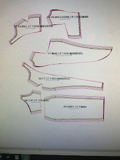 My Pattern Cutting Career This Far....