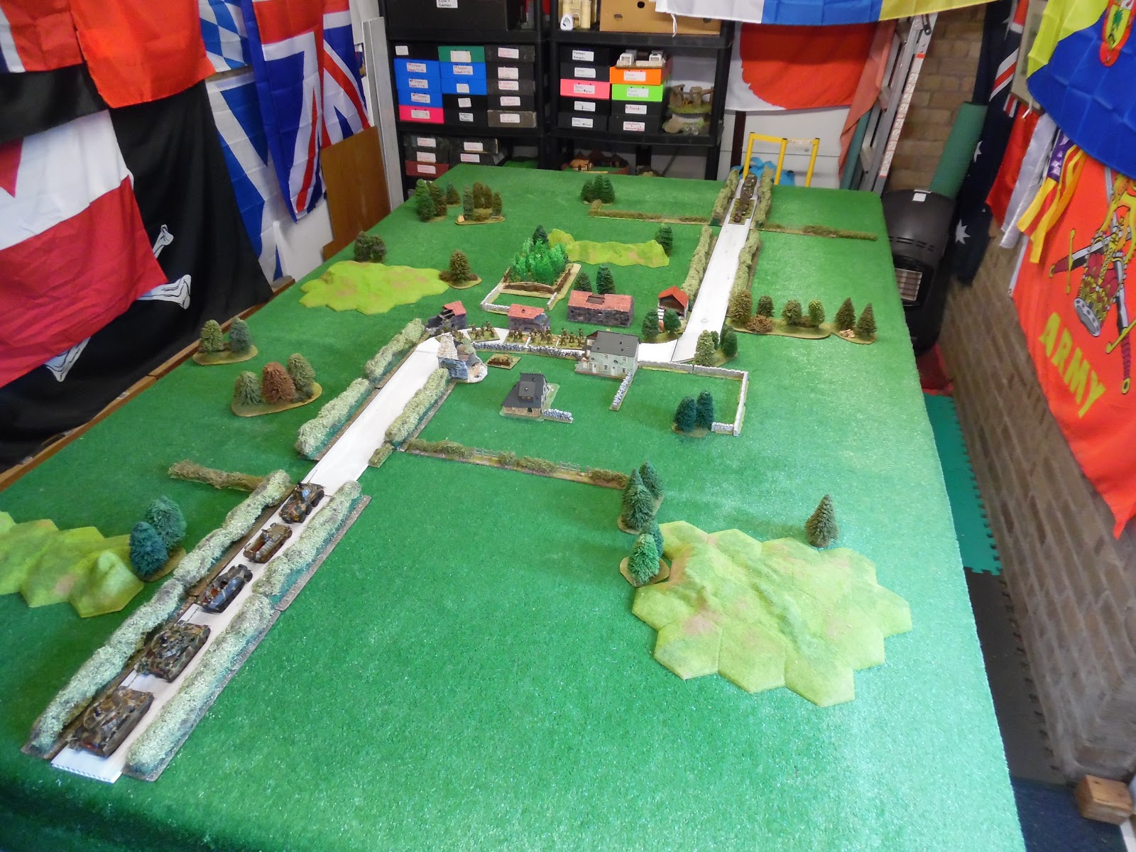 Westerhope Wargame Group: WW2 Rules test and game.