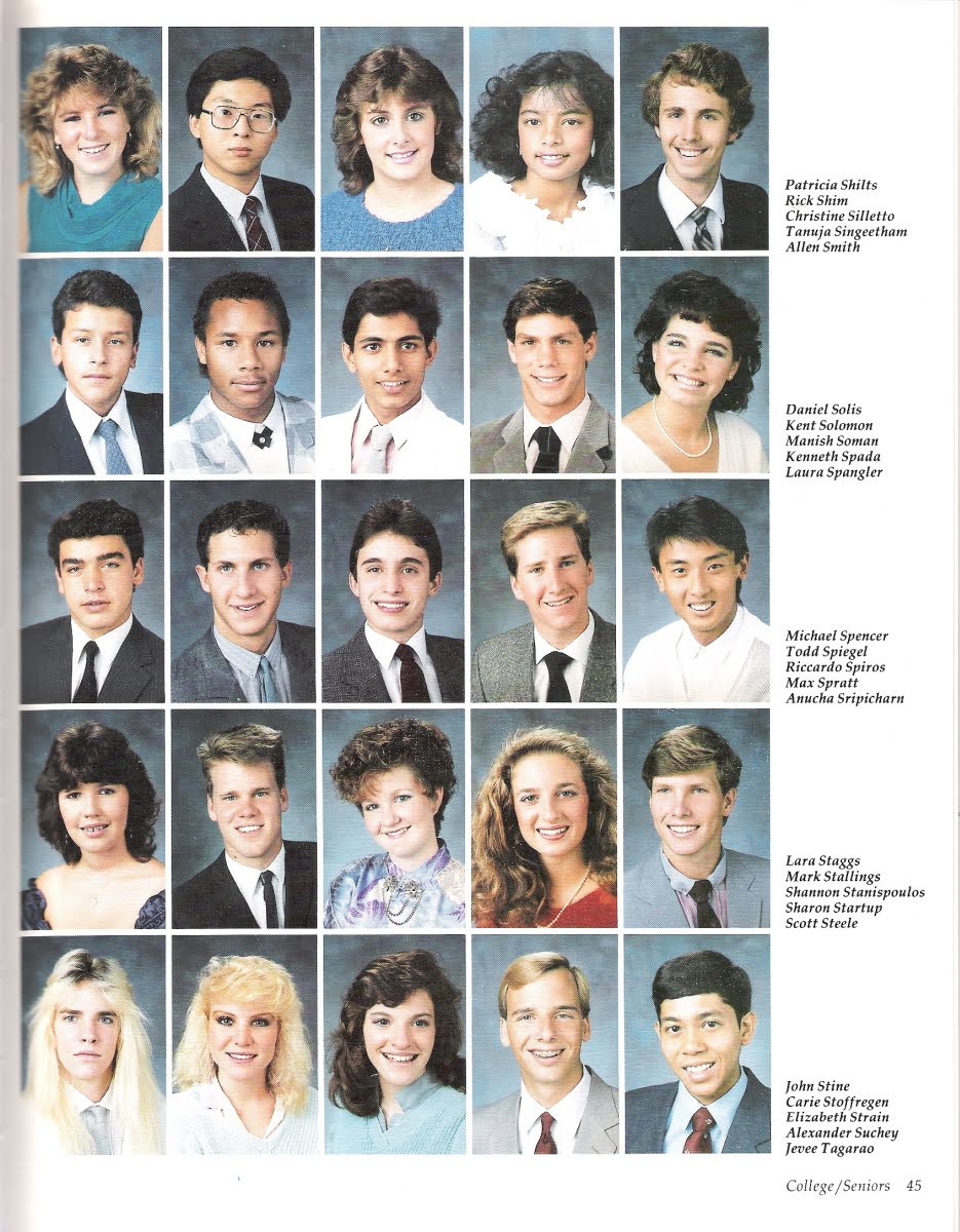 Diamond Bar High School Class of 1986: DBHS Senior Year 1985-86